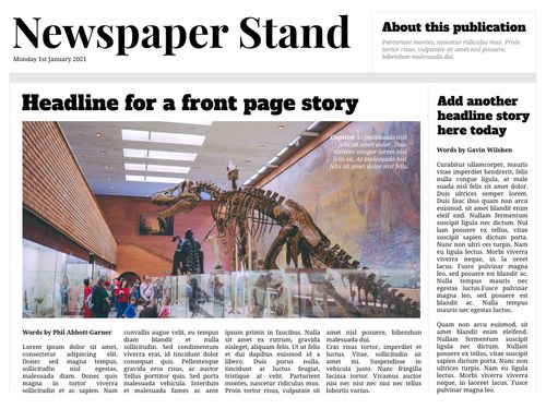 Book Creator | newspaper