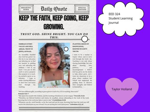 Book Creator | Journal for My Future Teacher Self