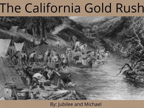 Book Creator | The California Gold Rush