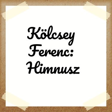 Book Creator | Kölcsey Ferenc: Himnusz