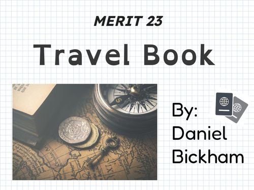 Book Creator | MERIT 23 Travel Book