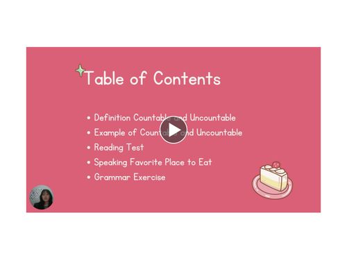 Book Creator | Countable and Uncountable
