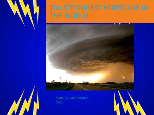 Book Creator | Strongest Hurricane In The World
