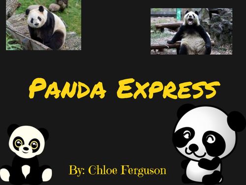 Book Creator | Panda Express