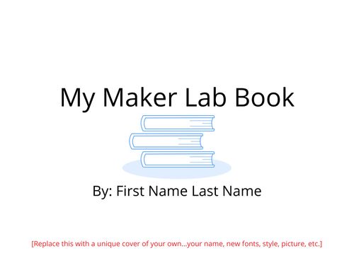 Book Creator | Maker Lab Book