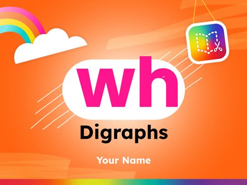 Book Creator | Digraphs: wh