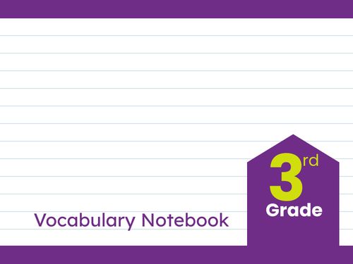 Book Creator | G3: vocab example