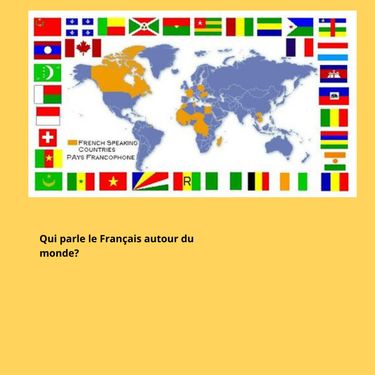 Book Creator | Qui parle le Français autour du monde?