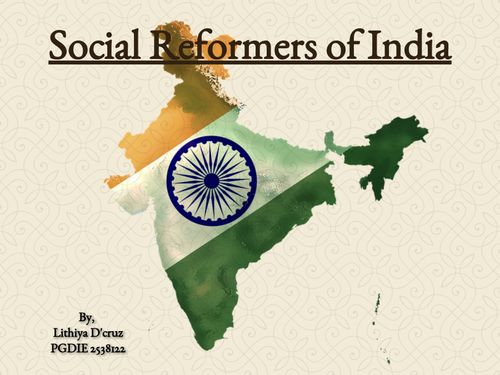 Book Creator | SOCIAL REFORMERS OF INDIA