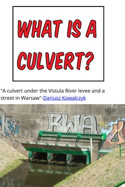Book Creator | What is a Culvert?