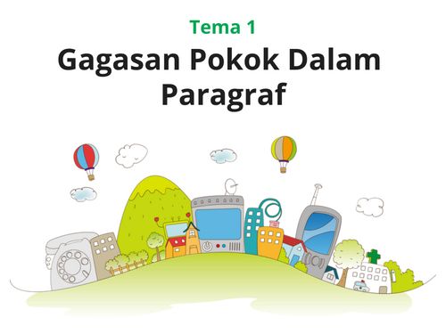 Book Creator | Gagasan Pokok Dalam Paragraf