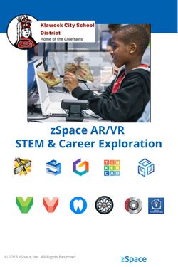 Book Creator | Klawock zSpace STEM Demo - AR/VR STEM & Career Exploration