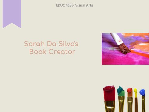 Book Creator | EDUC 4035- Visual Arts