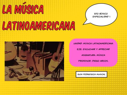 Book Creator | La música latinoamericana