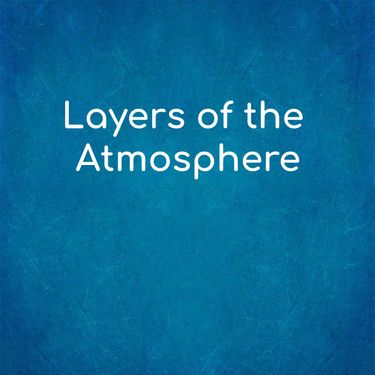 Book Creator | Layers of the Atmosphere