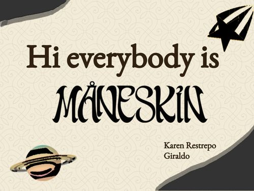 Book Creator | Måneskin