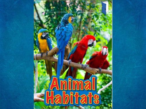 Book Creator | Animal Habitats