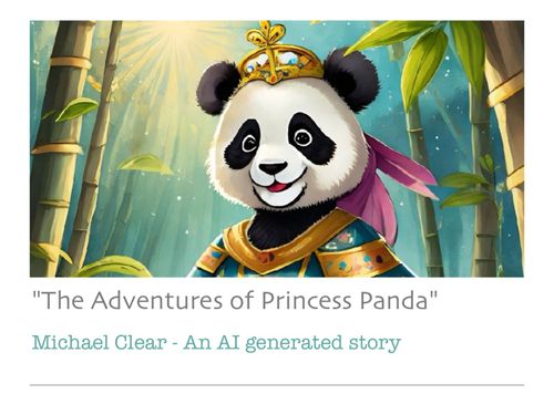 Book Creator | The Adventures of Princess Panda