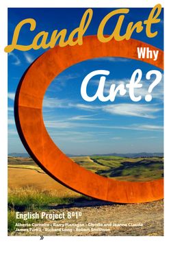 Book Creator | Project work: Land Art