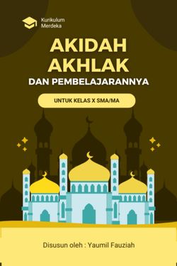 Book Creator | E-MODUL AKIDAH AKHLAK