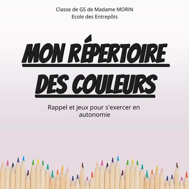 Book Creator | Le répertoire des couleurs