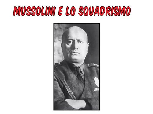 Book Creator | Mussolini e lo squadrismo