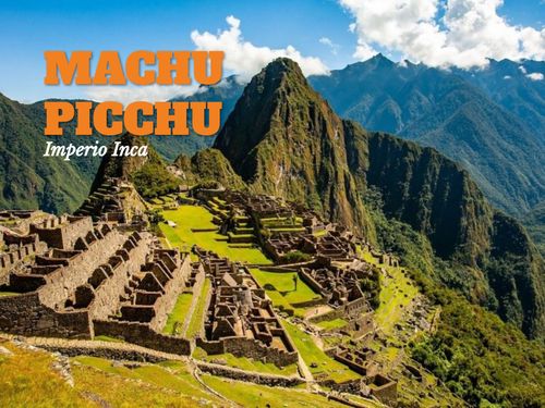 Book Creator | Machu Picchu - Imperio Inca