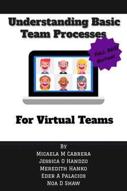 Book Creator | Understanding Basic Team Processes for Virtual Teams
