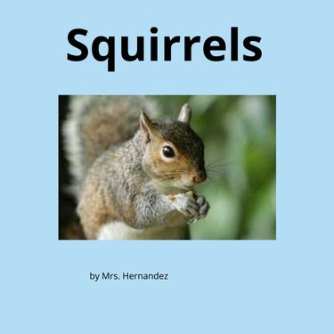 Book Creator | Squirrels