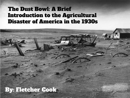 Book Creator | The Dust Bowl: A Brief Introduction to the Agricultural ...