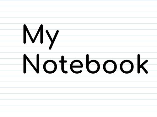 Book Creator | My Notebook