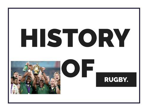 Book Creator | HISTORY OF RUGBY
