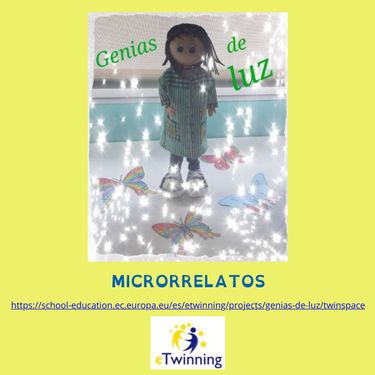 Book Creator | Microrrelatos: " GENIAS de Luz"