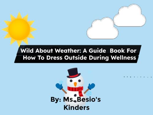 Book Creator | Wild About Weather