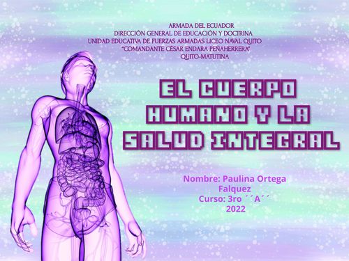 Book Creator | El cuerpo humano y la salud integral