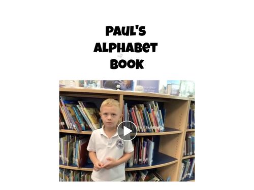 Book Creator | K108 Alphabet Book