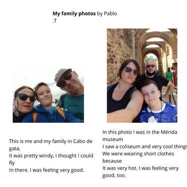 Book Creator | Family photos