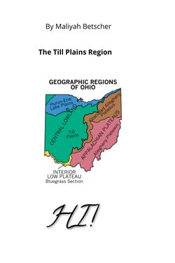 Book Creator | Till Plains Region of Ohio