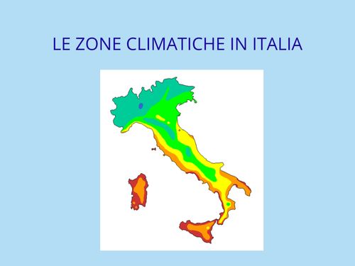 Book Creator | LE ZONE CLIMATICHE IN ITALIA
