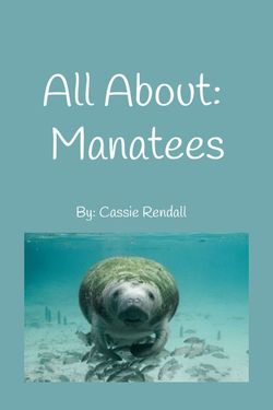 Book Creator | All About Manatees