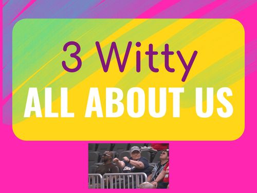 Book Creator | All About 3 Witty