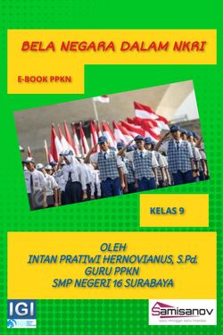 Book Creator | MATERI PPKN KELAS 9 BELA NEGARA