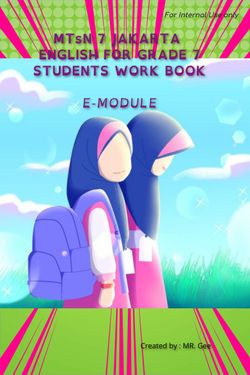 Book Creator | English Workbook for grade 7
