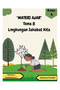 Book Creator | Bahan Ajar Kelas 5 Tema 8 Subtema 1 Pembelajaran 1