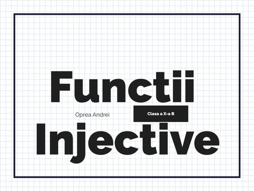 Book Creator | Functii Injective