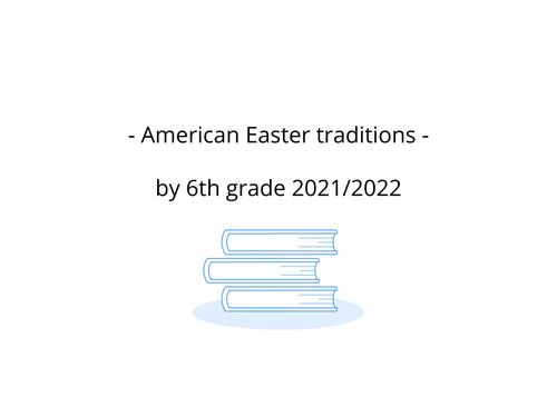 Book Creator | American Easter traditions
