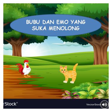 Book Creator | bubu dan emo yang suka menolong