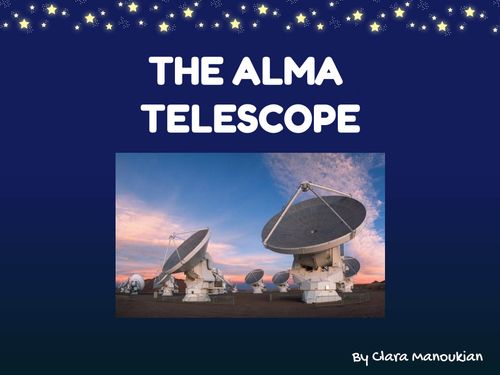 Book Creator | The ALMA Telescope
