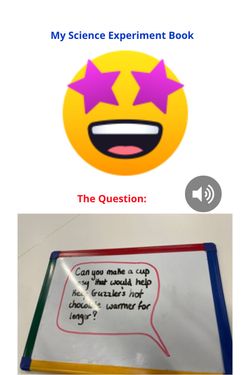 Book Creator | My Science Experiment Book