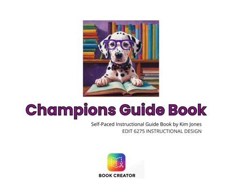 Book Creator | Book Creator - Teacher Guide Instructional Design